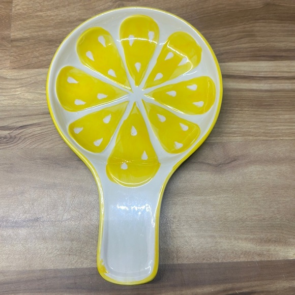 American Atelier | Kitchen | Ceramic Lemon Spoon Rest | Poshmark